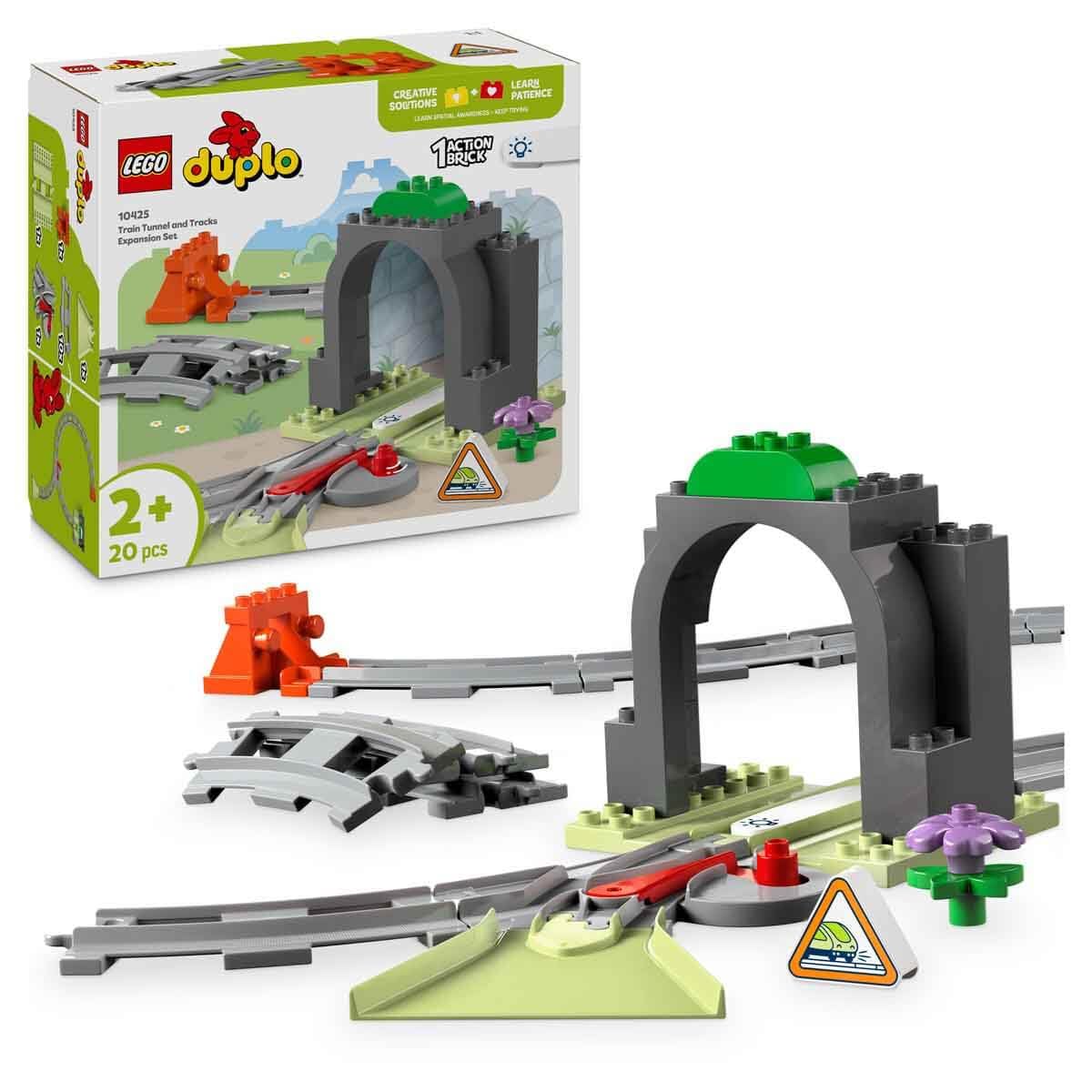 LEGO DUPLO Town Train Bridge and Tracks Building Set 10872 ( 20 PCS) – Kidsinfy.in