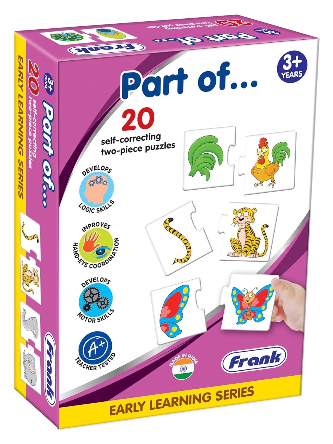 Frank Part of… 20 Self Correcting Puzzle - Early Learner Jigsaw Puzzle ...