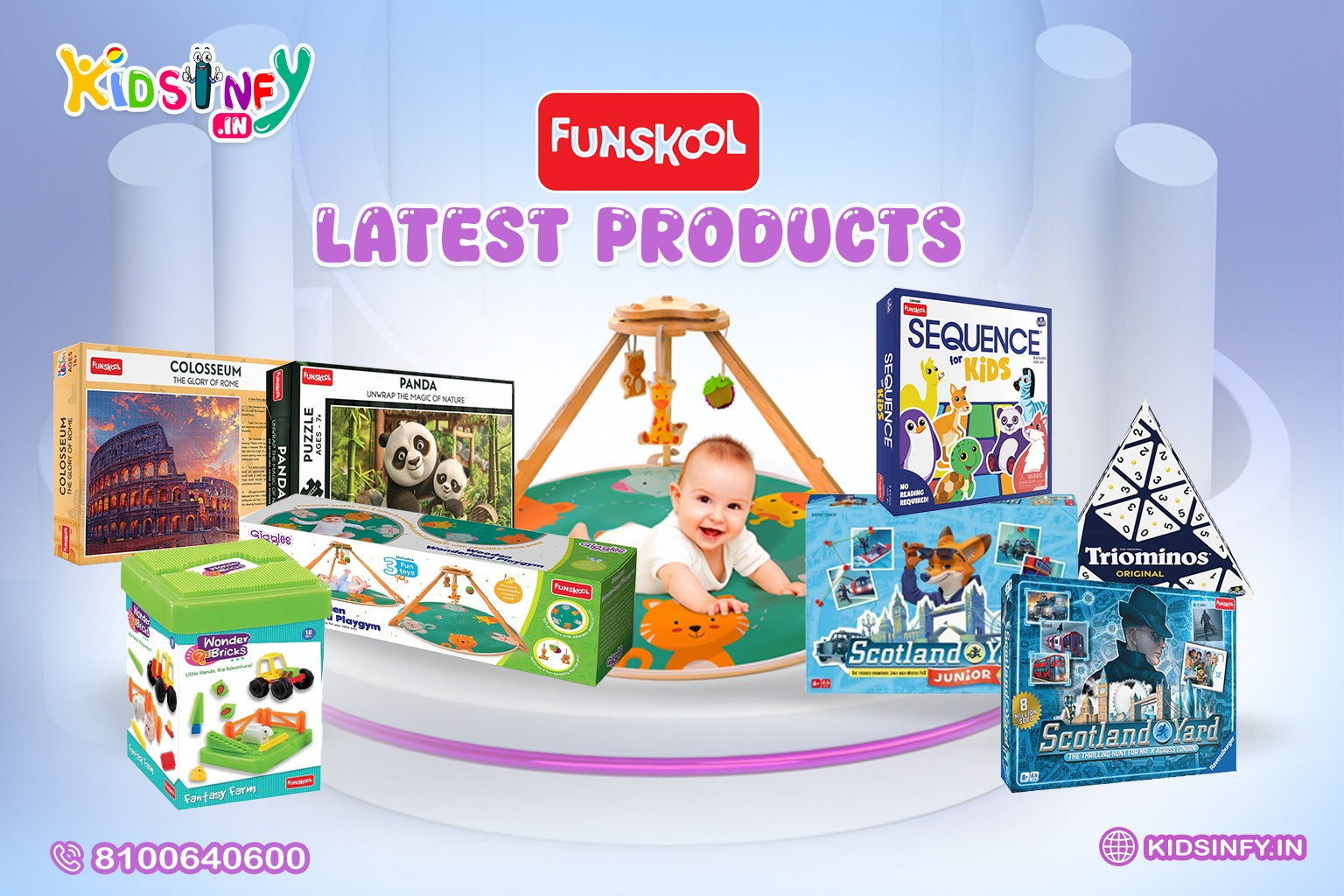 New Funskool Toys & Games Launch – Now Available on Kidsinfy.in