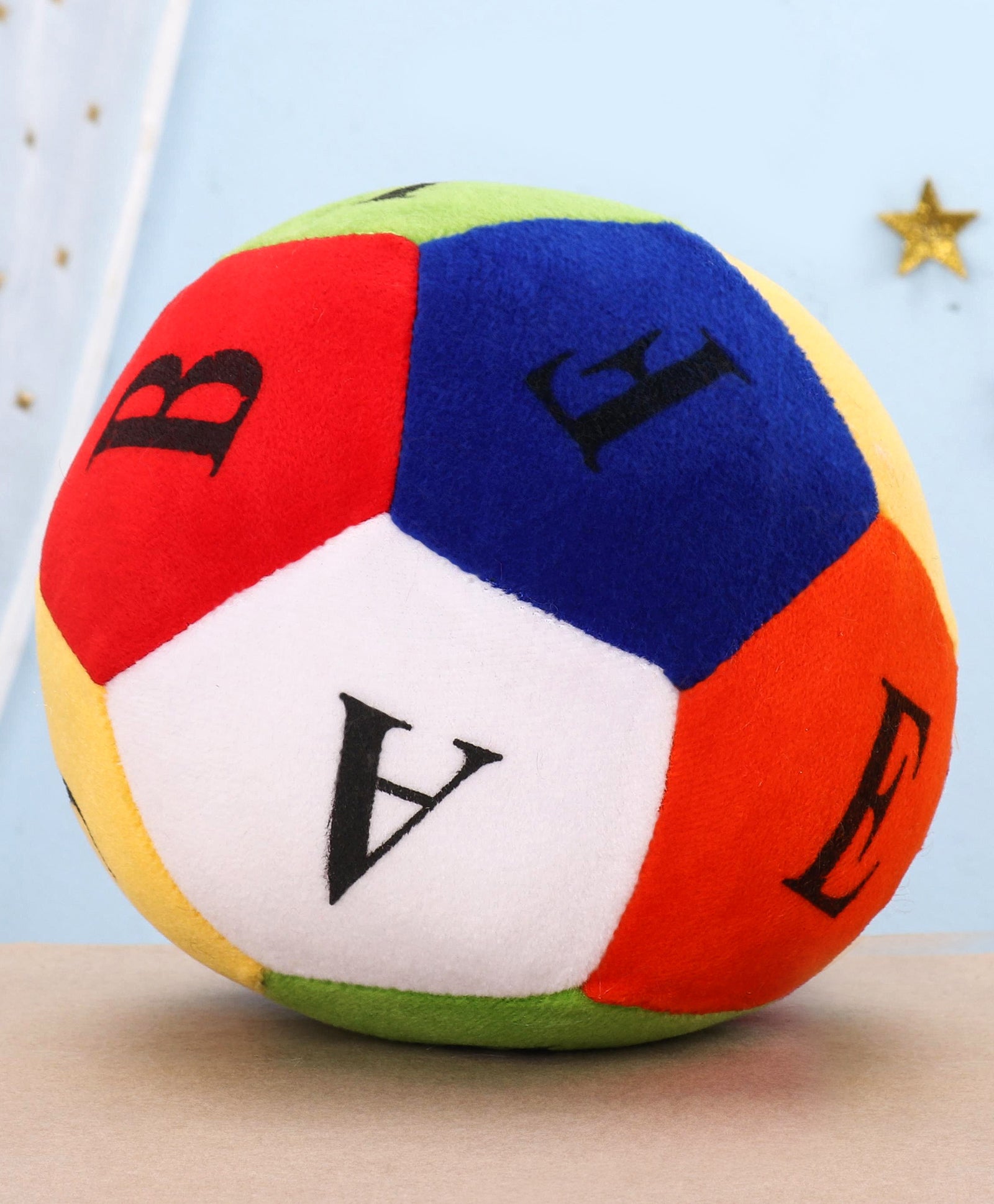 Funzoo Soft Toy Alphabet Ball Multicolor - Height 14 cm – Kidsinfy.in