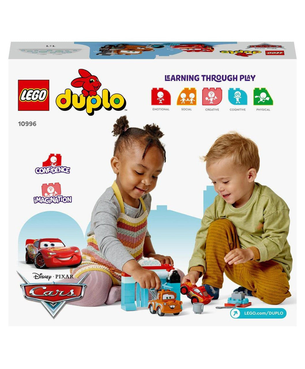 LEGO 10996 DUPLO Disney and Pixar's Cars Lightning McQueen & Mater's ...