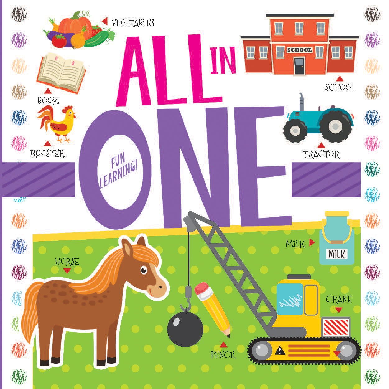 Hello Friend Books My First Hard case Padded book All In one - For Kids ...