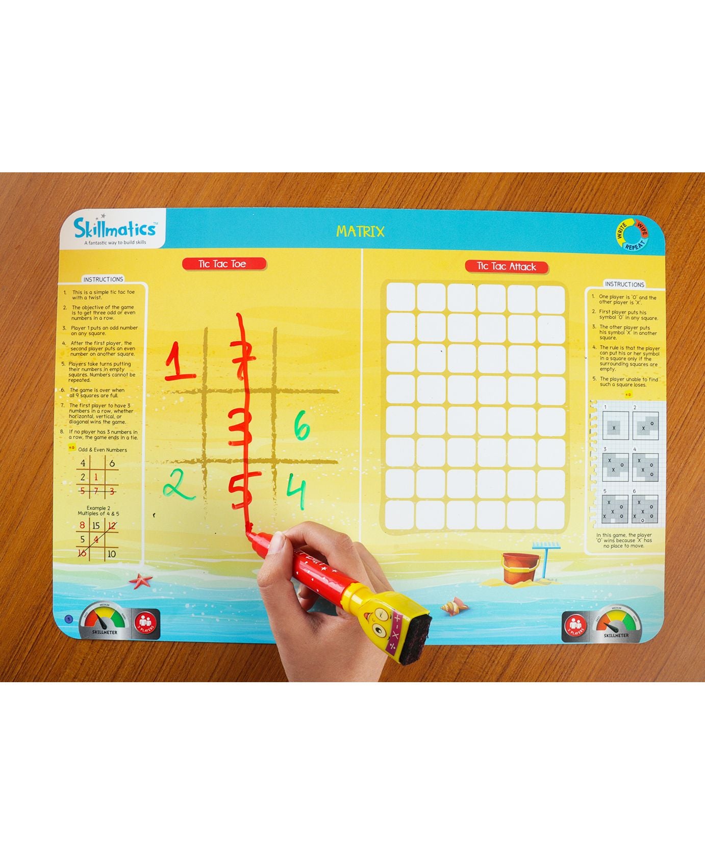 Skillmatics Educational Game - Skill Games Activity Mats - Color may ...