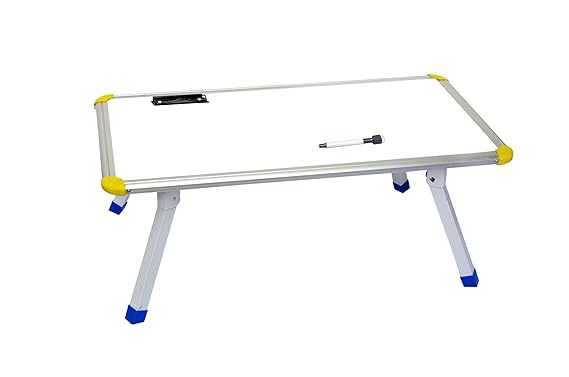 Multipurpose Foldable Table with Stand - White – Kidsinfy.in