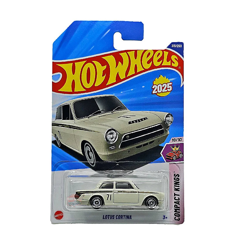 Hot Wheels Mainline - L Case 2025 - Lotus Cortina - HW Compact Kings ...