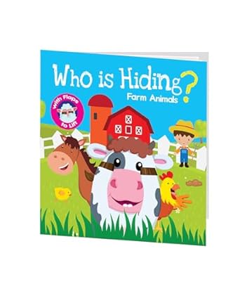 Hello Friend Books Who is Hiding? Farm Animals: Lift a Flap Board Book ...