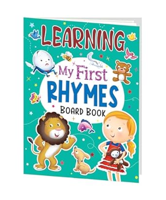 Hello Friend Books Learning My First Rhymes- Illustrated Board Book For ...