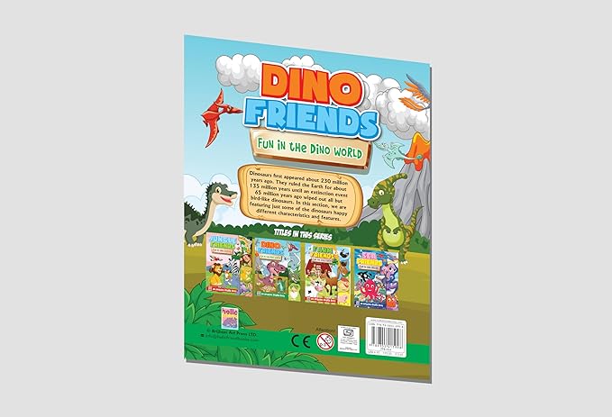 Hello Friend Books Step-Cut Board Book Dino Friends for Kids - Dino ...