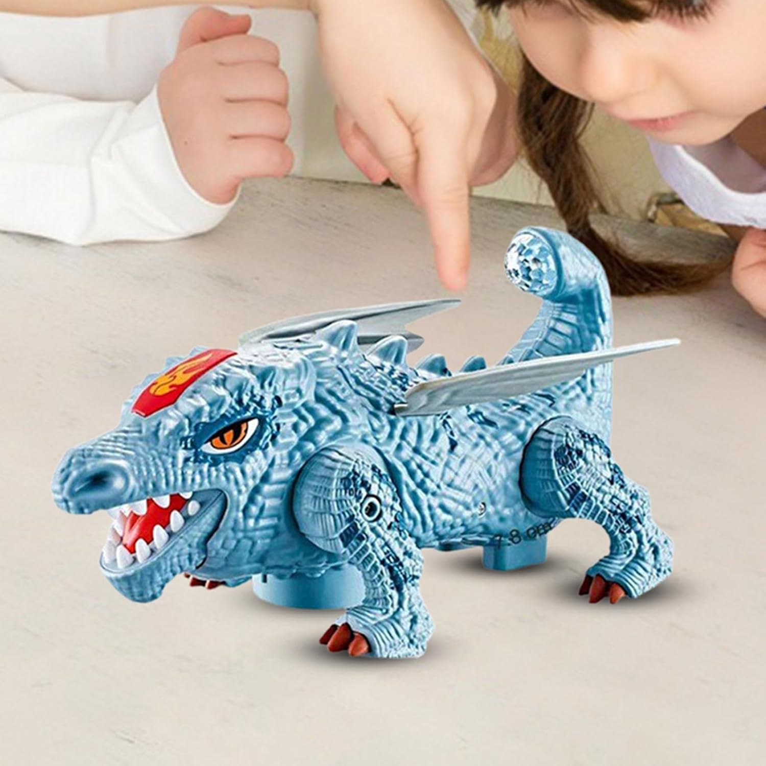 Light up Dragon Toy | Flying Dragon Figurines | Battery Operated ...
