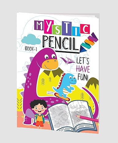 Hello Friend BOOKS Mystic Pencil Book Dino Let's Have Fun For Kids ...