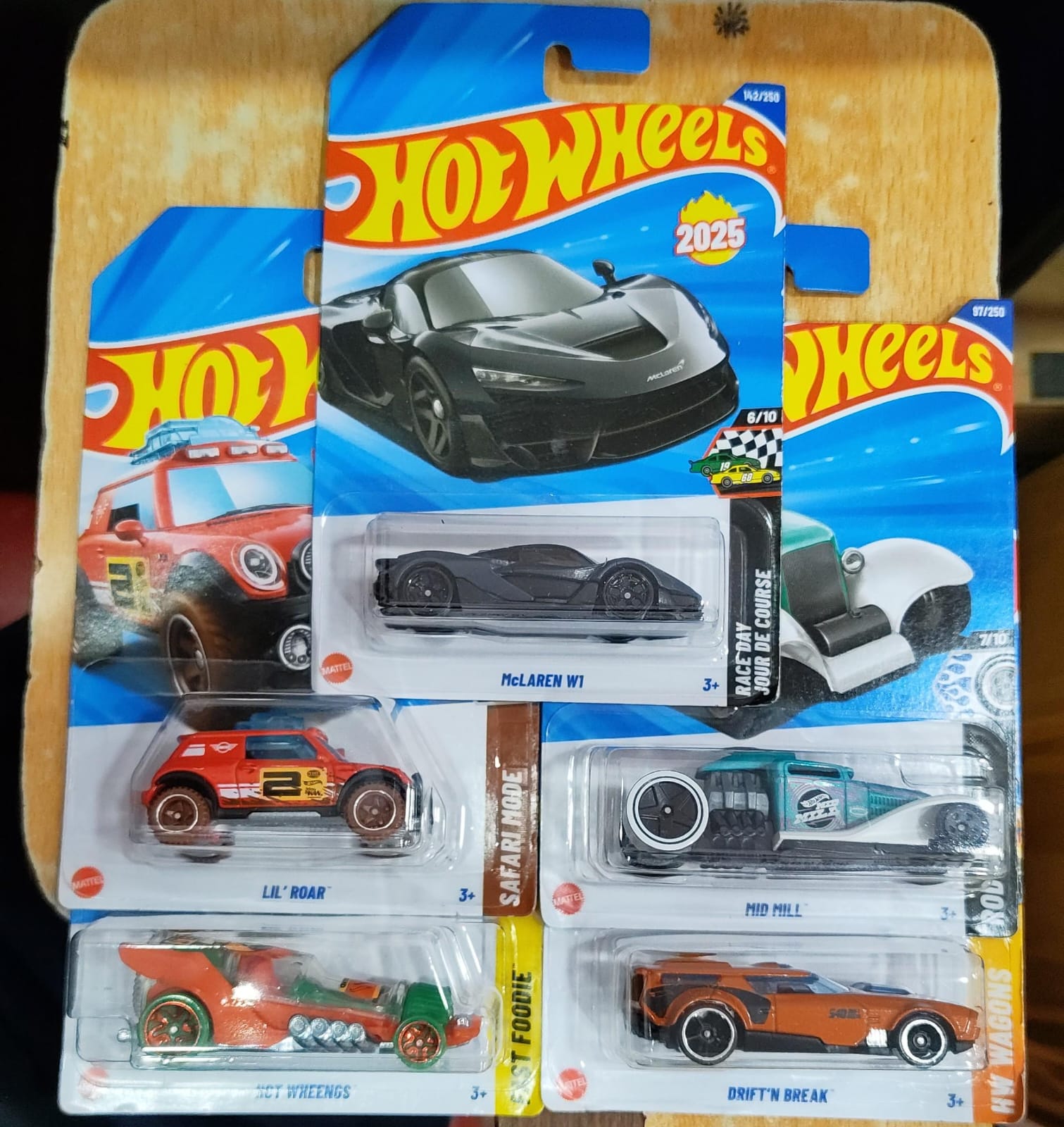 Hot Wheels Mainline - Combo Pack of 5 Cars - Mix Case 01 – Kidsinfy.in