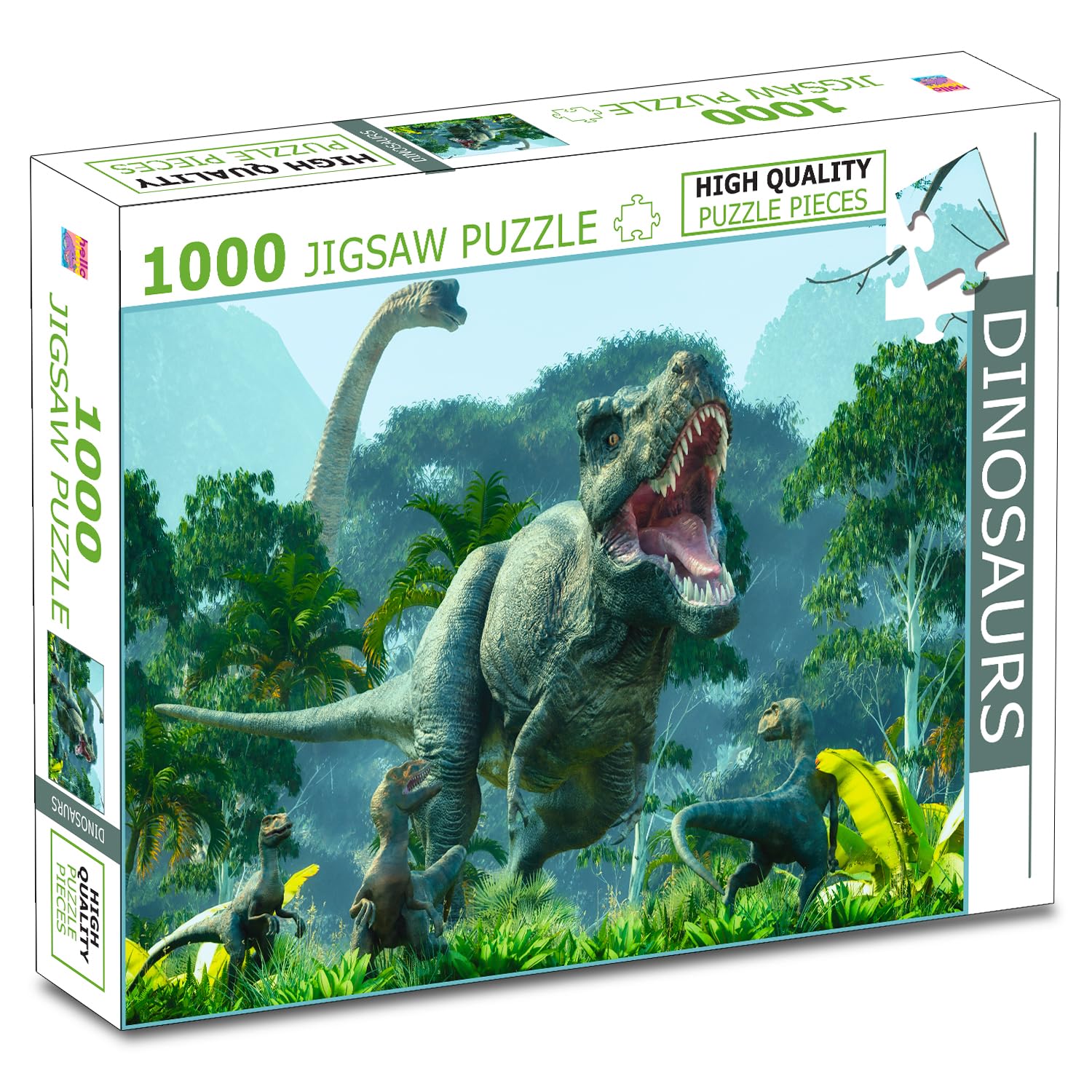 Dinosaurs Jigsaw Puzzles 1000 Piece for Kids and Children's ...