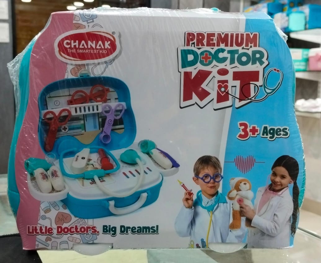 Chanak Premium Doctor Kit Small - Assorted Color - Multicolor – Kidsinfy.in