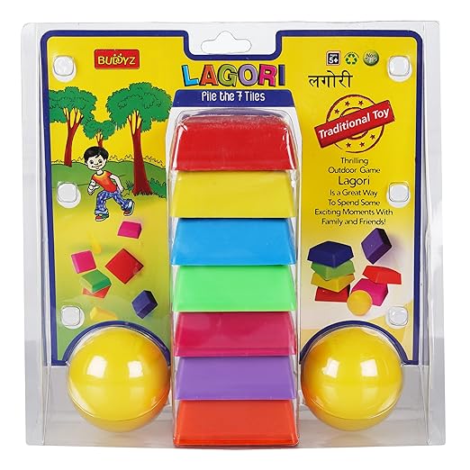 Buddyz Lagori Pitthu Traditional Activity Game Set for Kids ...