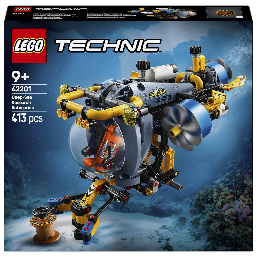 Lego 42201 Technic Deep-Sea Research Submarine | 413 Pieces | Multicol ...