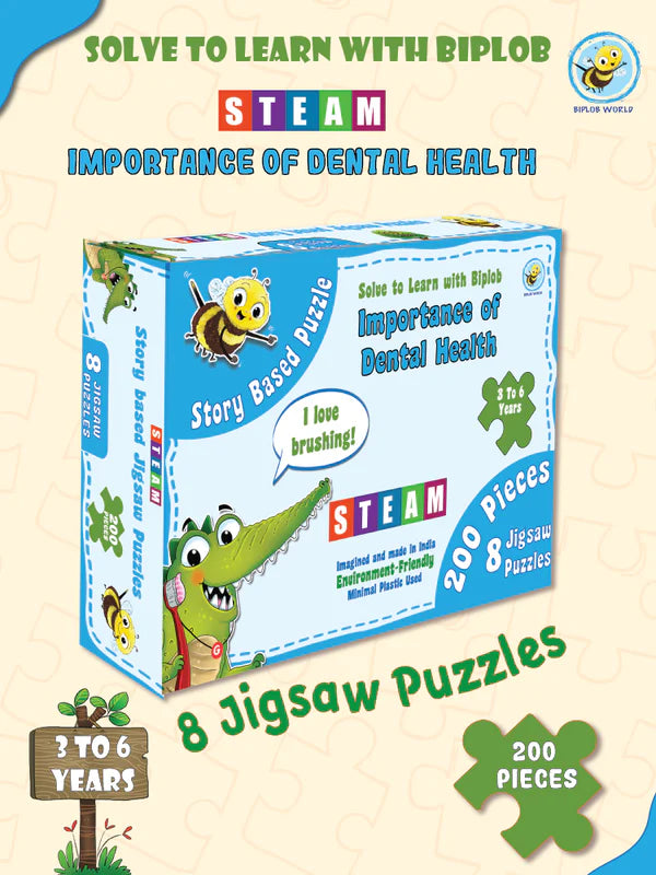 Solve to Learn with Biplob: Importance Of Dental Health For 6 Ages ...
