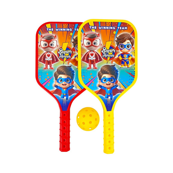 ToysBox Pickle Ball Kit | Lightweight Plastic Racket | Ultimate Indoor ...