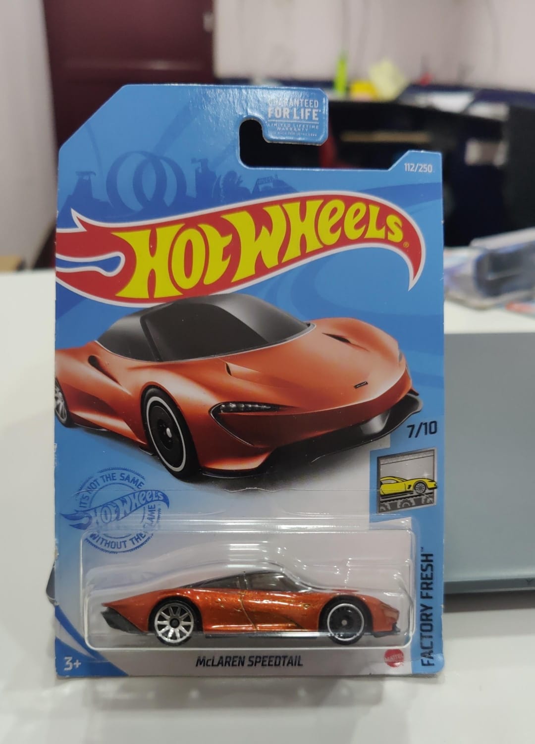 Hot Wheels Imported Premium Old Card - McLaren Speedtail - HW Factory ...