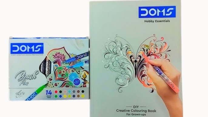 Doms DIY Creative Colouring Kit | Hobby Essentials – Kidsinfy.in