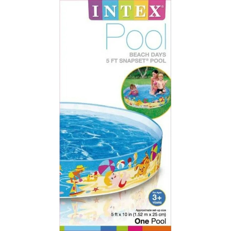 Intex Swimming Pool | Multicolor | 1.52m x 25cm | Assorted – Kidsinfy.in