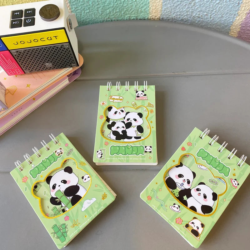 Cots and Cuddles Mini Panda Spiral Diary - Pack of 3 Pcs – Kidsinfy.in