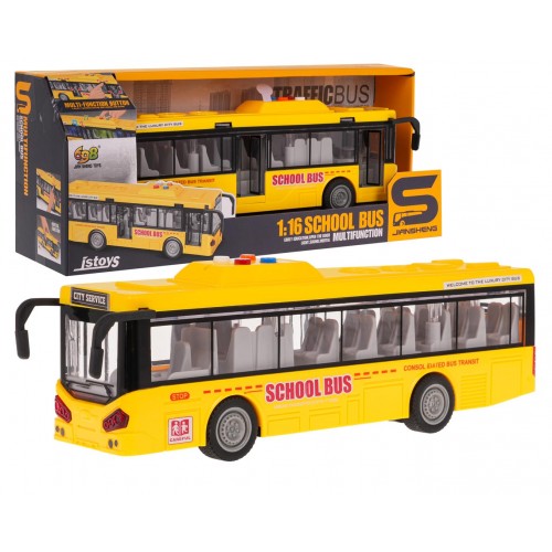 School Bus Set Realistic Funny Interactive Vehicle Toy Car - Toy Bus ...